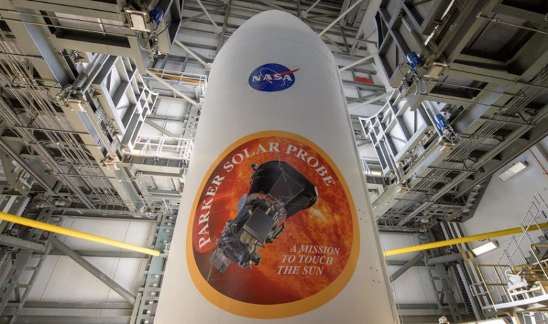 NASA launches parker solar probe on historic mission to 'touch' the sun