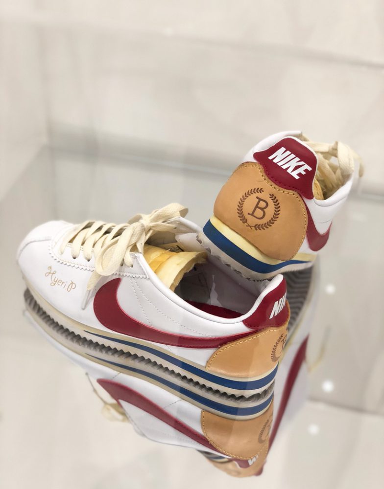 deconstructed sneakers exhibition in seoul displays exploded NIKEs and ...