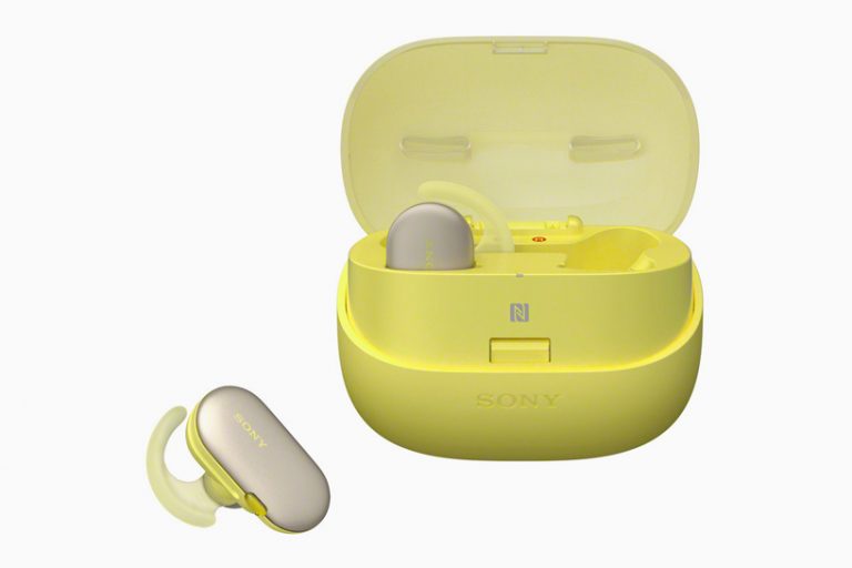 sony's wireless, waterproof earphones are as high performing as its wearers