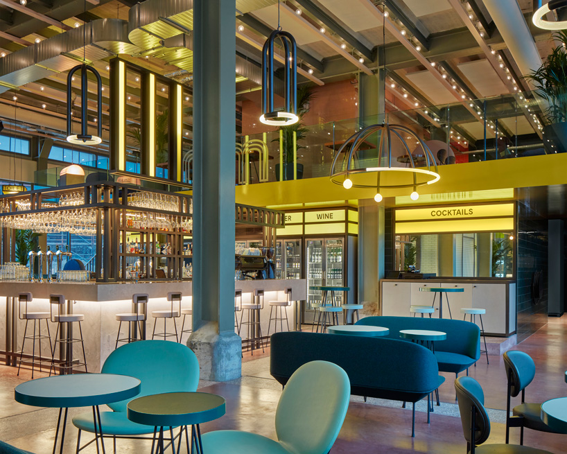 the bold and the beautiful: dutch factory turns into vibrant restaurant ...