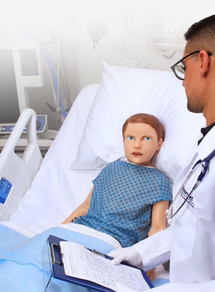 meet HAL, the robot child capable of bleeding, yawning and expressing pain