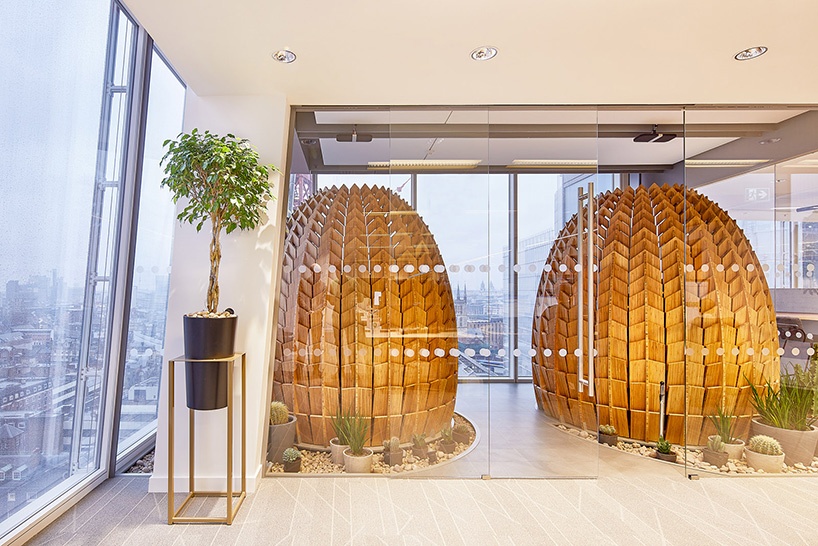 daewha kang design's experimental workspace combines biophilic ...