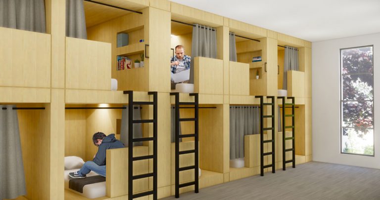 KTGY converts vacant big-box stores into housing for homeless individuals