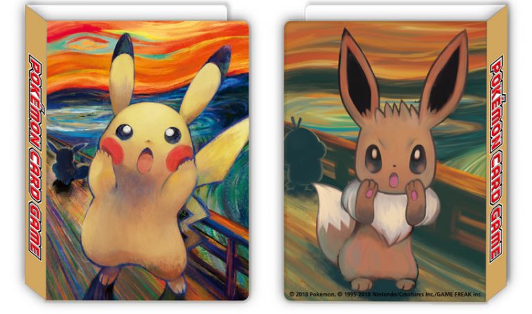 special pokemon cards inspired by edvard munch's 'the scream'