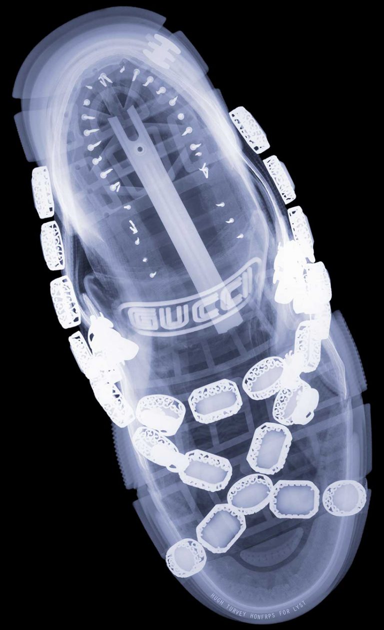 your favorite sneakers have been x-rayed and this is how they look