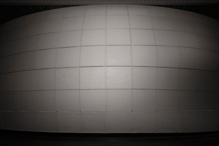 translucent structures made of compressed concrete and bubble wrap