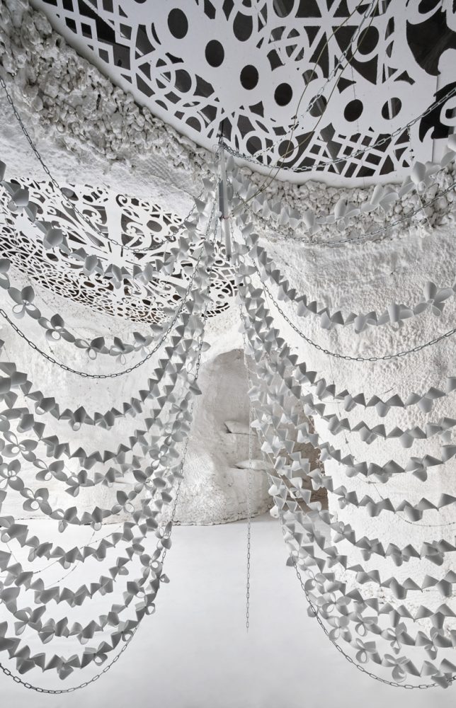 TAKK architects presents cavernous grotto interior in madrid