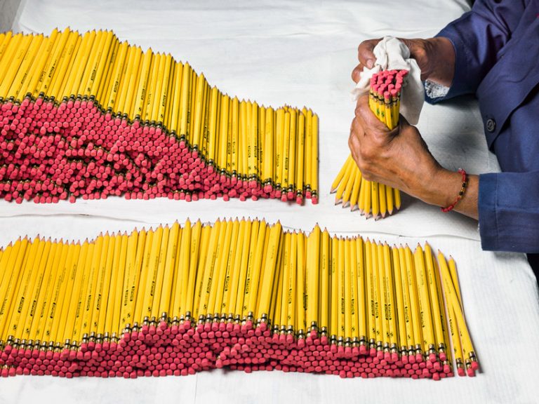 the complex process of pencil production is overwhelmingly satisfying
