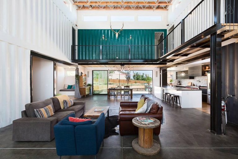 colorado firefighter assembles nine shipping containers into a family ...