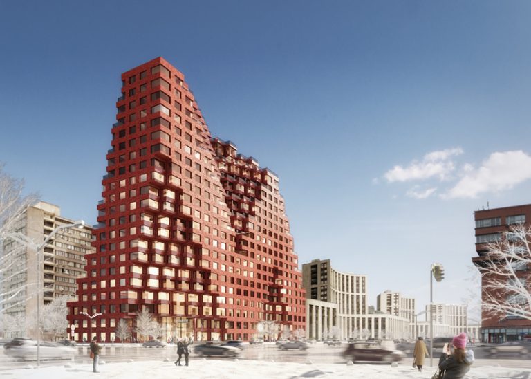 RED7 tower by dutch firm MVRDV launches in moscow