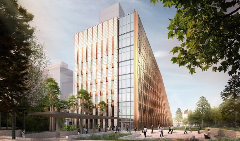 SHoP architects references honduras' landscape in US embassy design