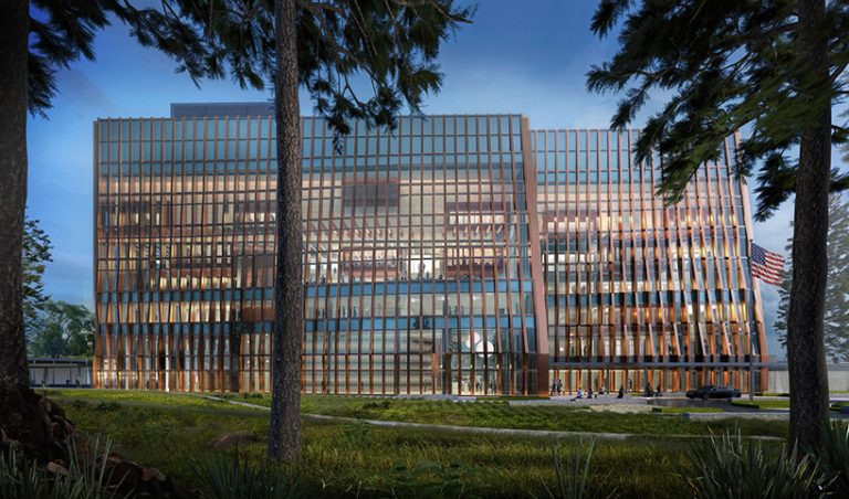 SHoP architects references honduras' landscape in US embassy design