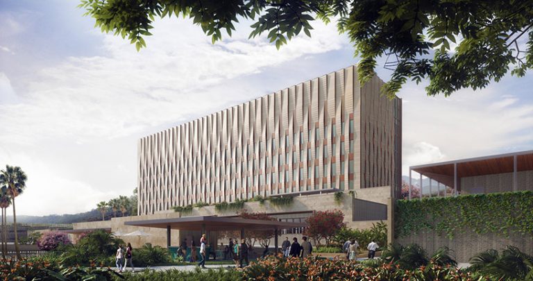 SHoP architects references honduras' landscape in US embassy design