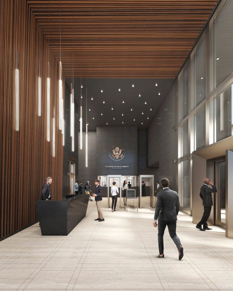 SHoP architects references honduras' landscape in US embassy design