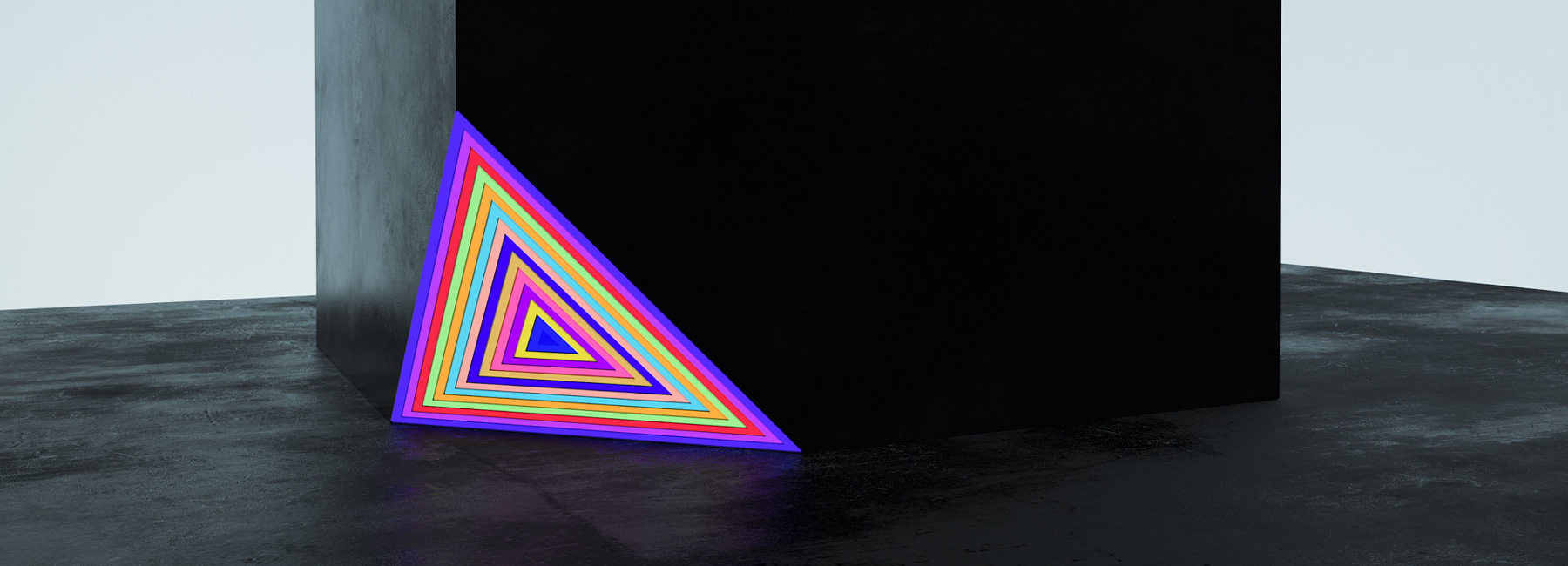 maxim zhestkov dissects layers of computer-generated monoliths