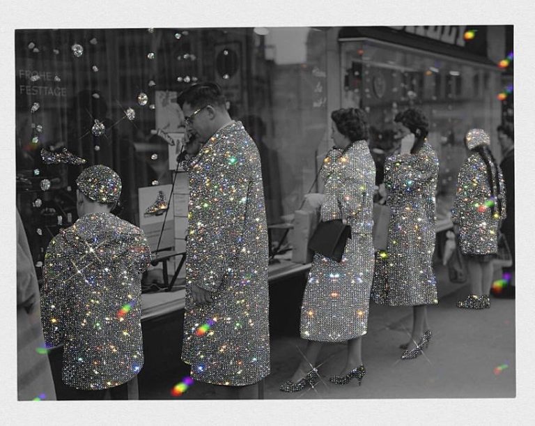 sara shakeel is the artist putting glitter on everything