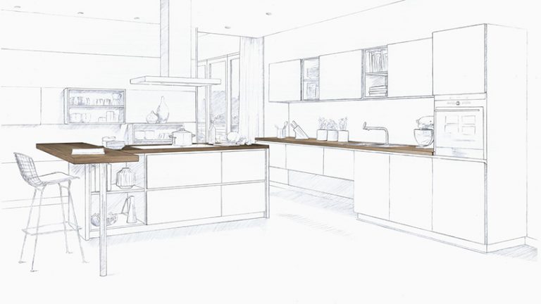 EGGER's decor selections enable perfectly coordinated kitchen designs