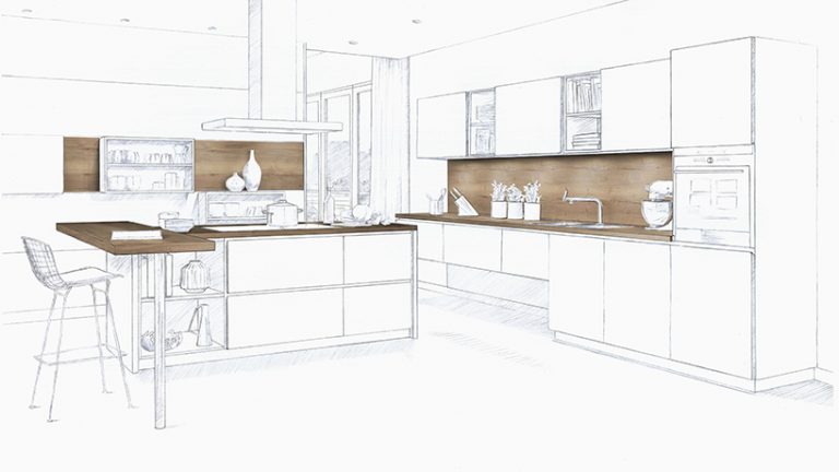 EGGER's decor selections enable perfectly coordinated kitchen designs