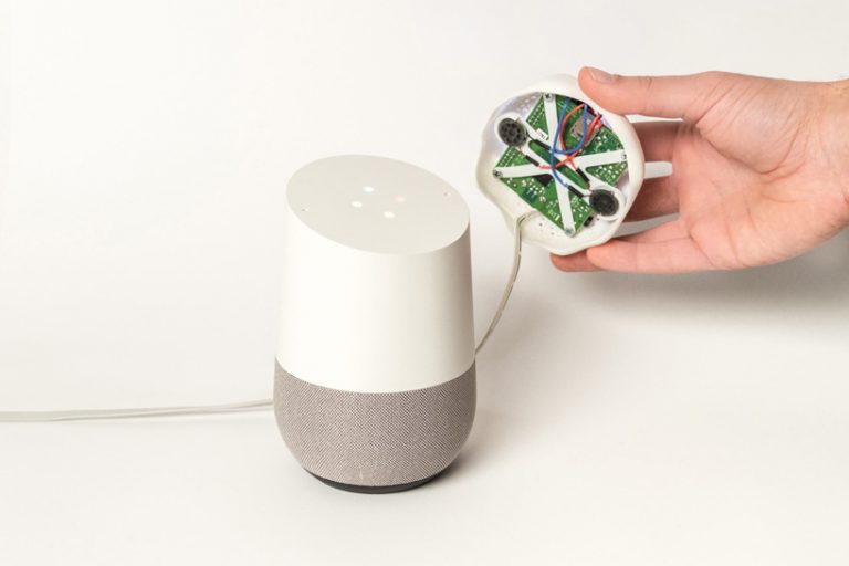 this 'parasite' protects your privacy by feeding smart speakers white noise
