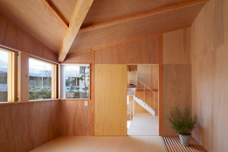 tomohiro hata blurs the boundaries of the loop terrace house in japan