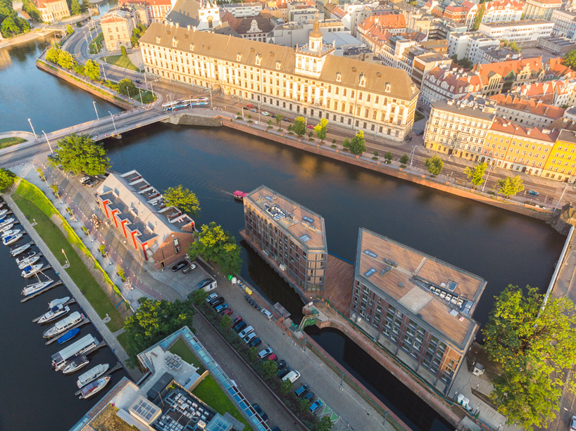 major architekci constructs 'marina III' residential complex on island ...