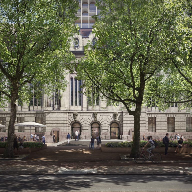 ODA new york unveils redesign for rotterdam's historic post office