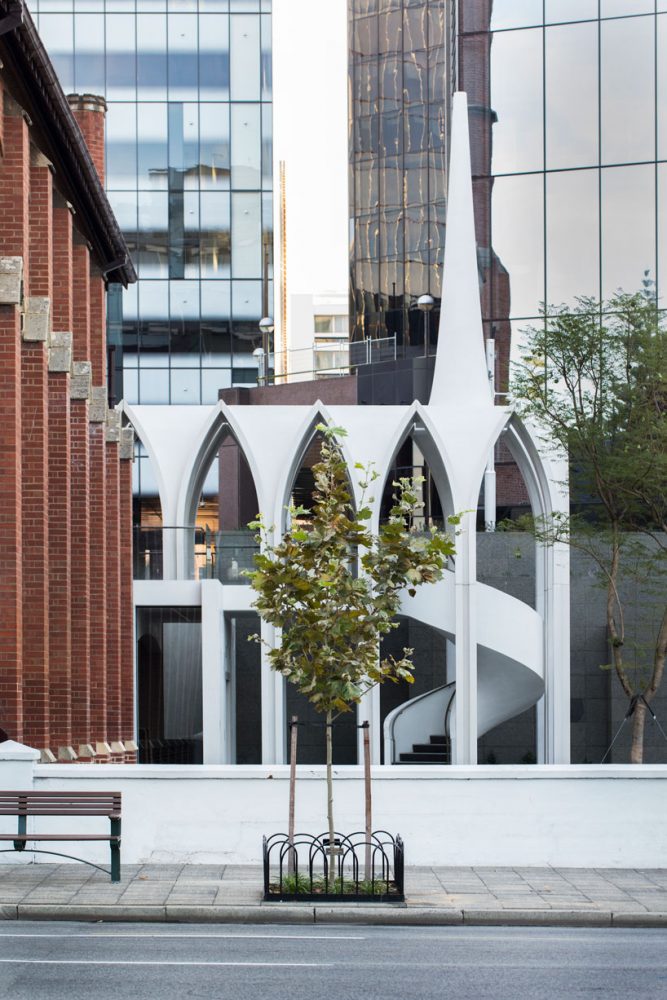 palassis architects expresses vaults and pointed arches in the song school