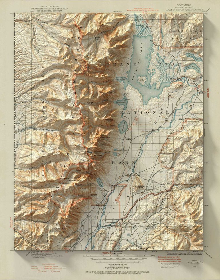 digital shadows on vintage maps trick our eyes into learning the landscape