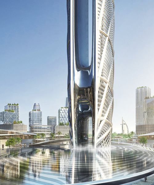 ruler of dubai's fingerprint will form base of the UAE's second tallest ...