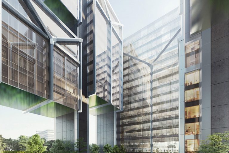 foster + partners receives planning approval for goldsun HQ in taipei