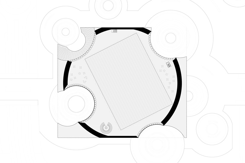 AMLGM proposes pearl mosque with cut outs for the dubai creek harbor