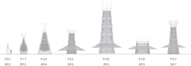 warka water towers collect clean drinking water from the 'lakes in the air'