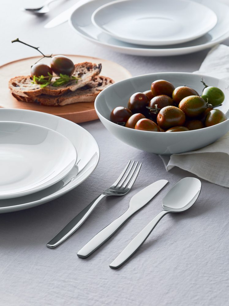 naoto fukasawa designs 11-piece cutlery set 'itsumo' for alessi