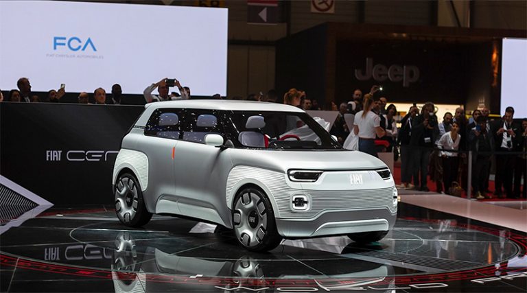 fiat concept centoventi previews the future modular, electric panda