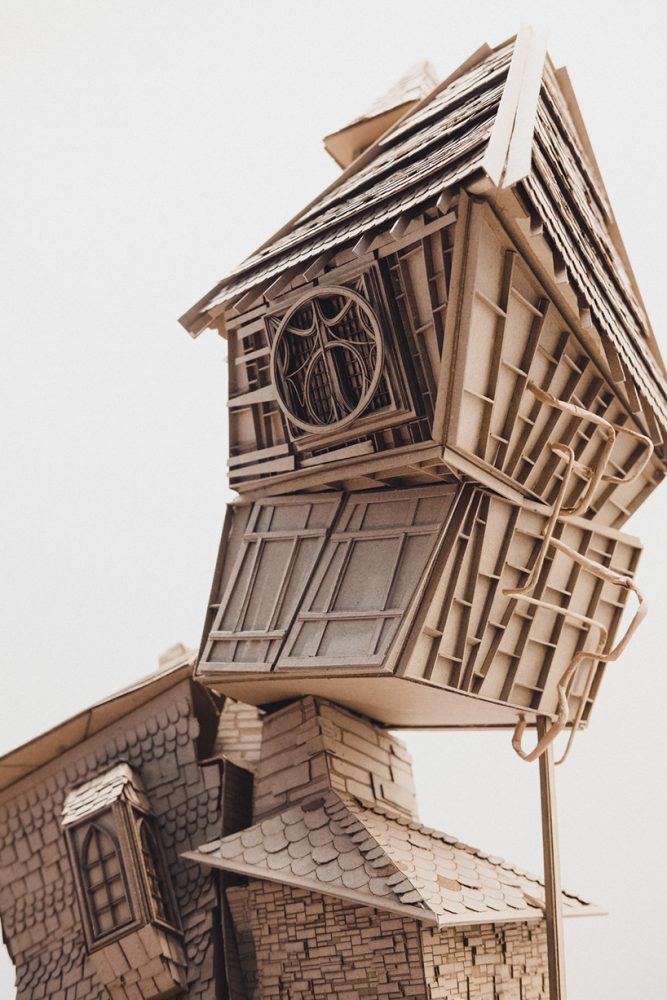 architecture students reimagine ollivanders, weasley burrow, more from ...