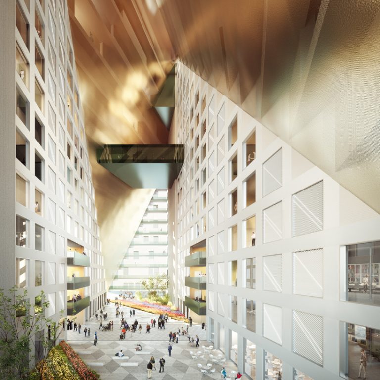 OMA breaks ground on xinhu hangzhou prism in city's future central ...