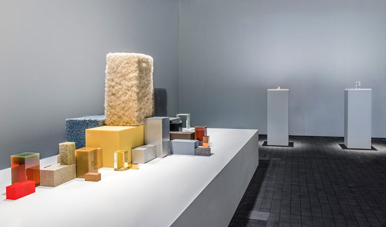 studio drift's floating monolith is centerpiece to latest exhibition ...