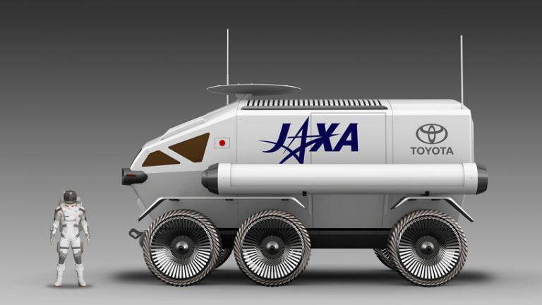 toyota reveals self-driving moon rover for japan's 2029 lunar landing