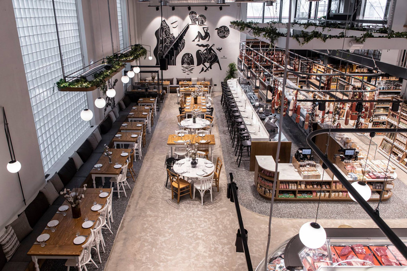 ergon house by urban soul project combines deli, restaurant and hotel ...