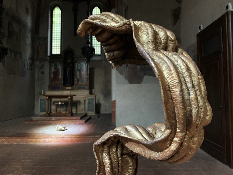 anton alvarez casts wax extrusions in bronze for 'l'ultima cera' at ...