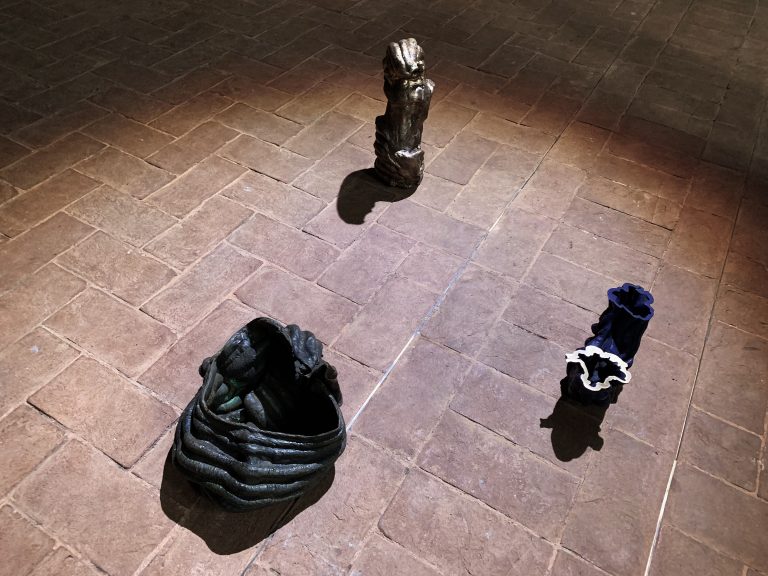 anton alvarez casts wax extrusions in bronze for 'l'ultima cera' at ...