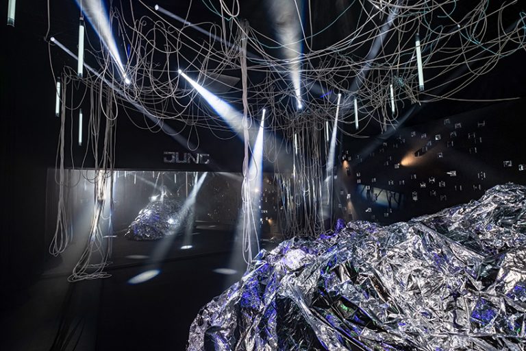 JUNG switches dramatically adapt installation of lighting, sound & movement