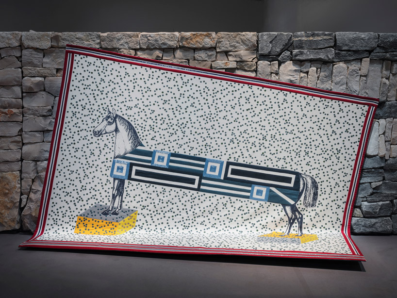 hermès embraces materials for new home collection at milan design week