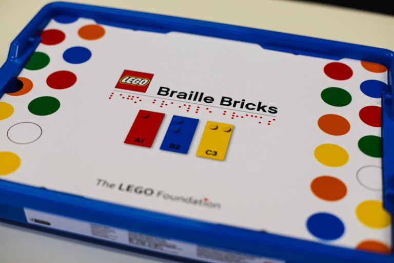LEGO launches braille bricks to teach blind and visually impaired children