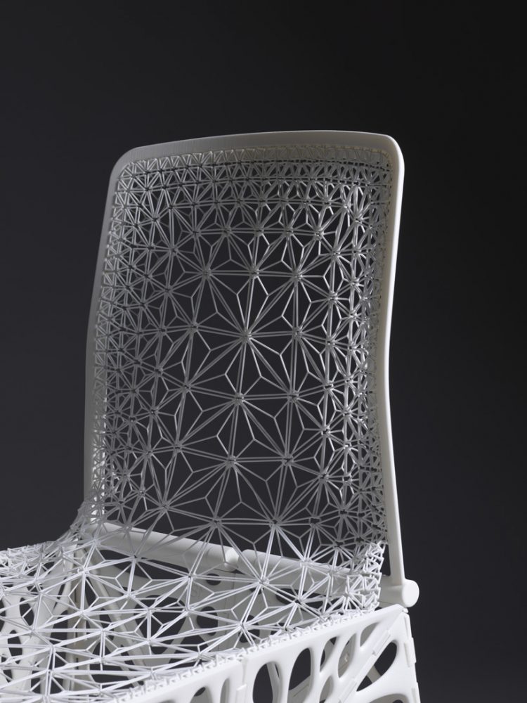 patrick jouin unveils foldable 3D printed TAMU chair at milan design week