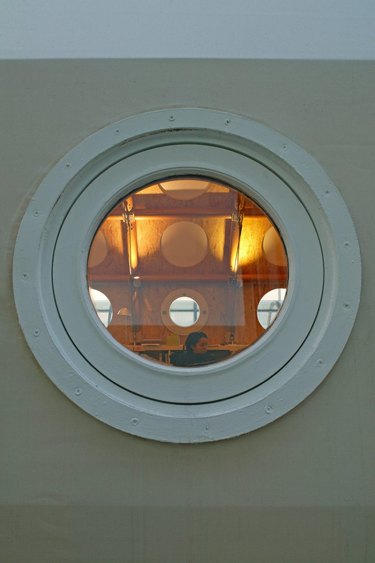 shigeru ban installs temporary paper studio in a milanese courtyard for ...