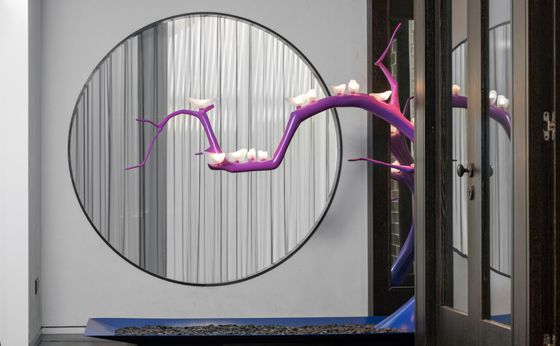 cultural space in beijing complete with digitally fabricated façade of ...