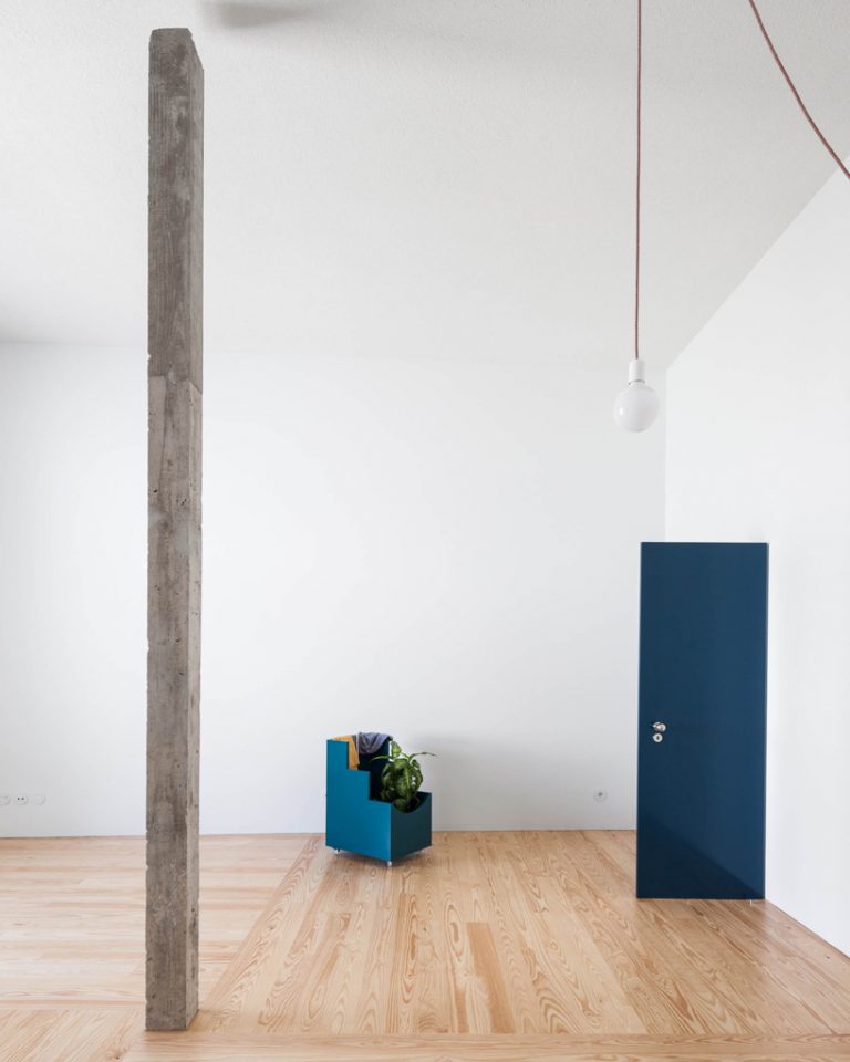 fala atelier renovates 19th-century house in porto with geometric surfaces