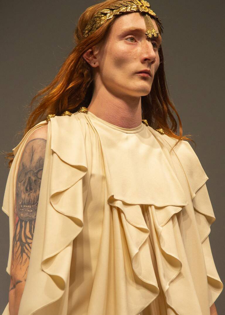 gucci declares 'my body, my choice' on the runway of cruise 2020 show