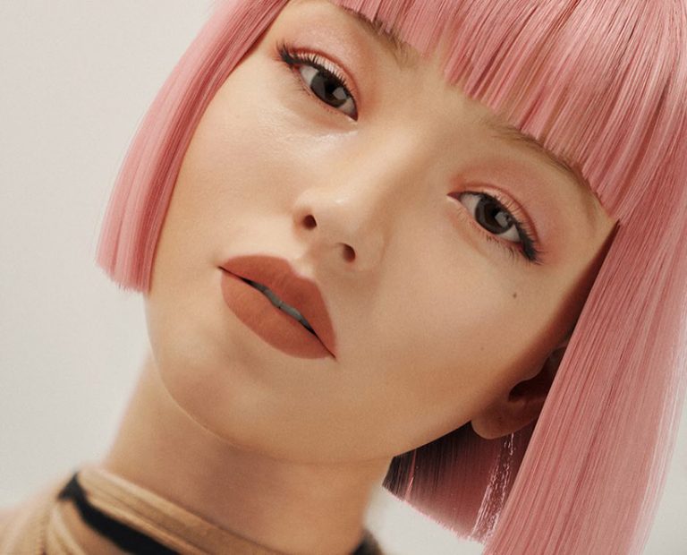 one of the three models, featured in this magazine spread, is a virtual ...